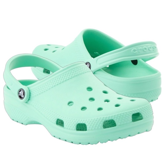 CROCS | Shoes | Crocs Classic Clog Mint Greennwt | Poshmark